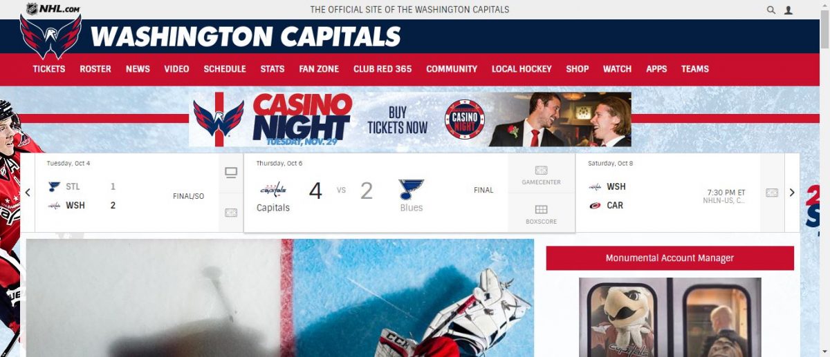 How to Watch Washington Capitals Online - Exstreamist How to Watch Washington Capitals Online - Exstreamist